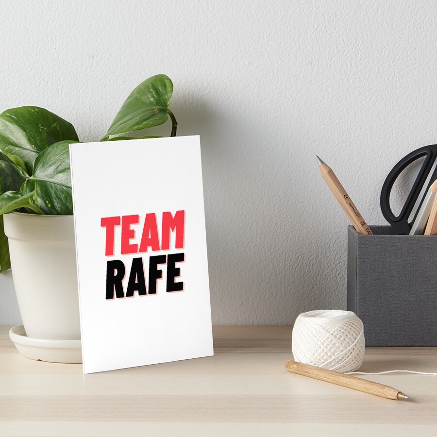 "team rafe outer banks villains merch, sticker, shirt" Art Board Print ...