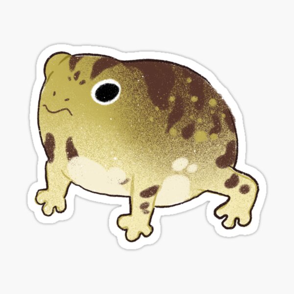 "Rain frog" Sticker by ryillu | Redbubble