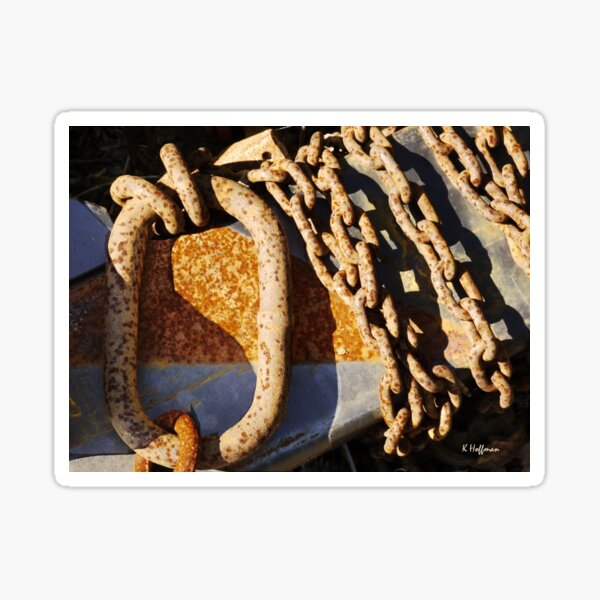 "Chained" Sticker for Sale by webster84 | Redbubble