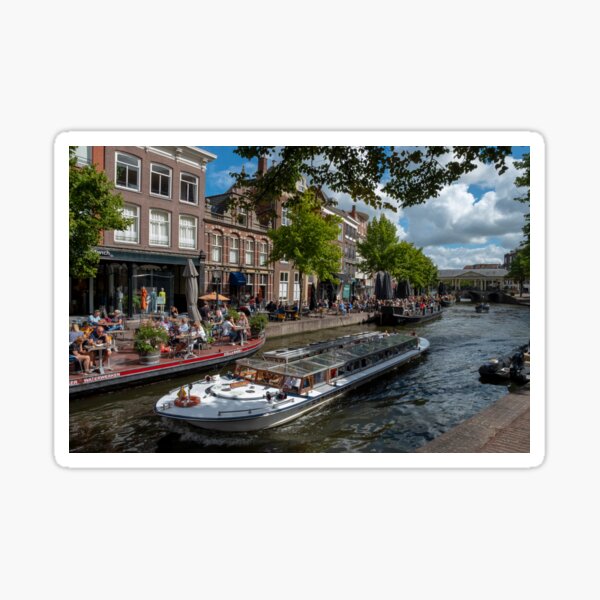 "Lazy afternoon in Leiden" Sticker by anna-mar | Redbubble