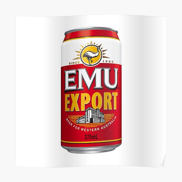 Emu Export Posters | Redbubble