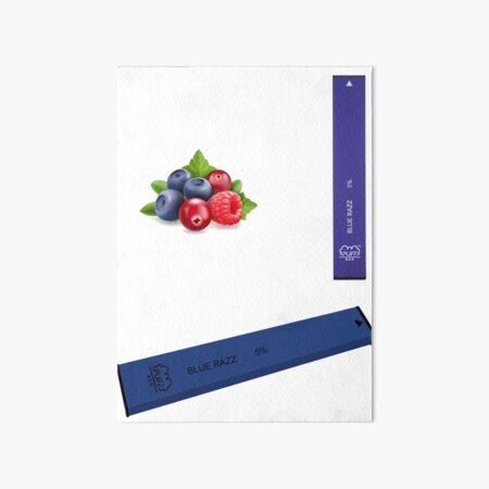 "Blue Razz Puff Bar Pack" Art Board Print by Cc8266 | Redbubble