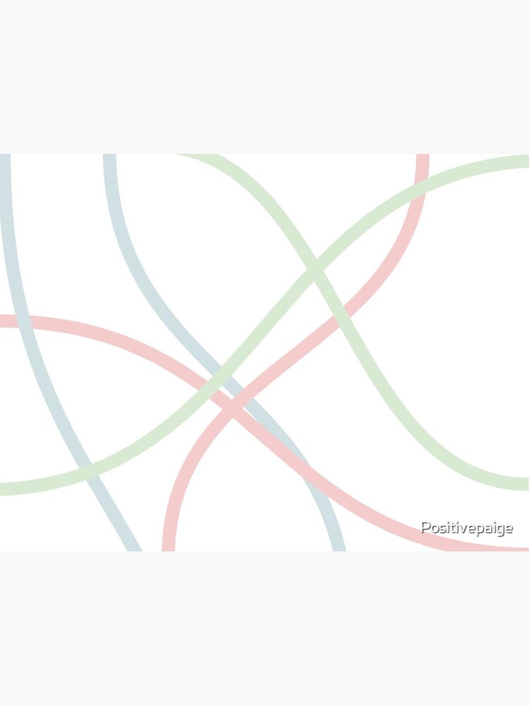 "Pretty Lines" Sticker by Positivepaige | Redbubble