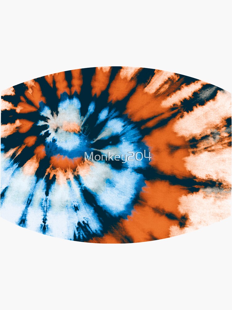 "Tye die Halloween mask" Sticker for Sale by Monkey204 | Redbubble