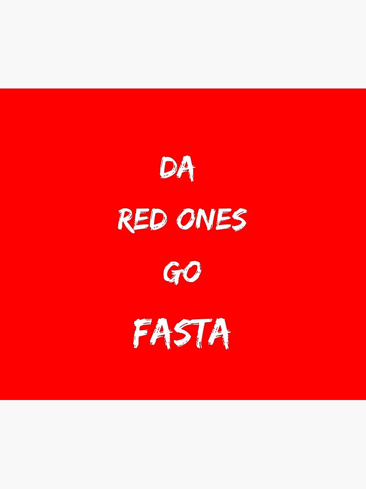 "Ork Red Ones Go Faster" Tapestry for Sale by Dandistries | Redbubble