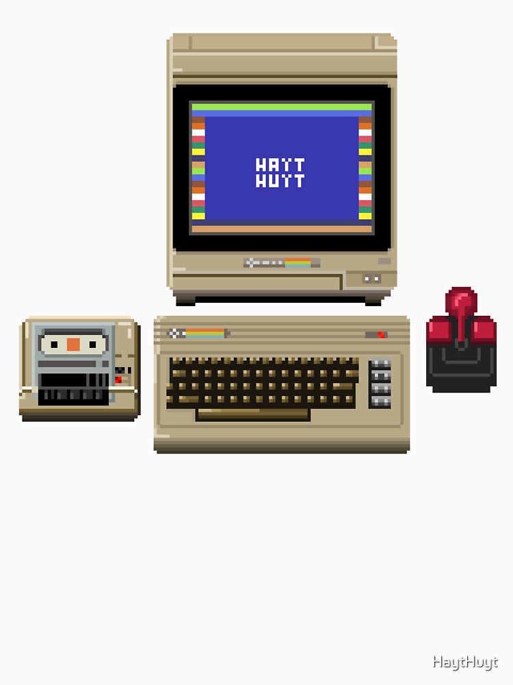"Commodore 64 Pixel Art.-Nr." T-Shirt von HaytHuyt | Redbubble
