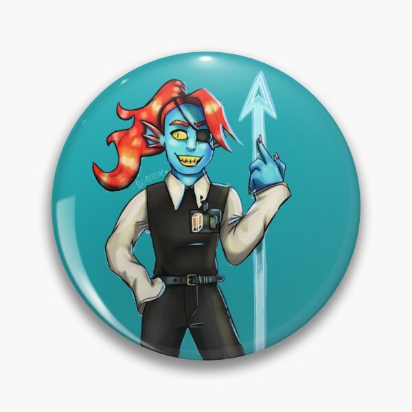 Undyne Pins and Buttons | Redbubble