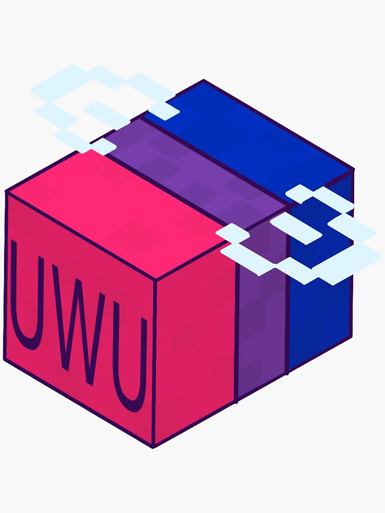 "Bi Pride Minecraft Bee " Sticker for Sale by ChaosSonata | Redbubble