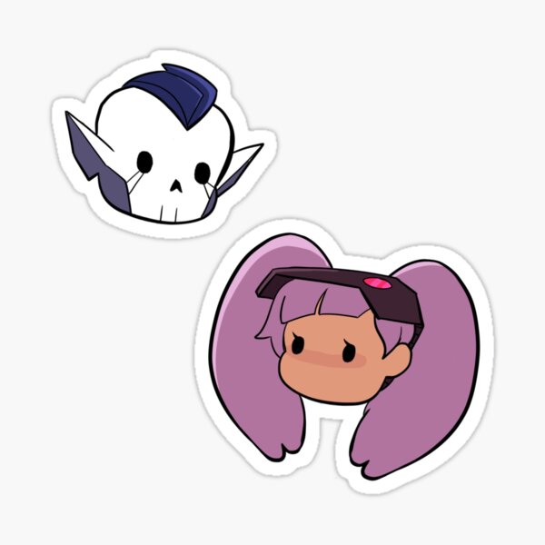 "Chibi Entrapta and Hordak" Sticker for Sale by Jaytaku | Redbubble