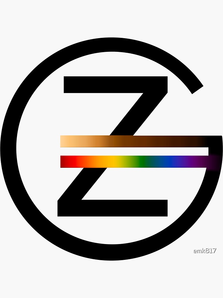 "Generation Z unity symbol" Sticker for Sale by emk817 | Redbubble