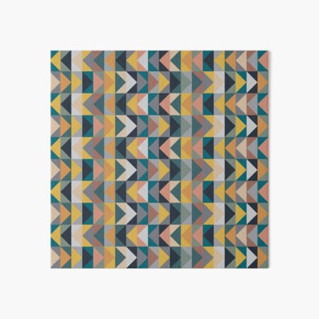 "Tribal Triangles - Native American Art Inspired Design" Art Board ...