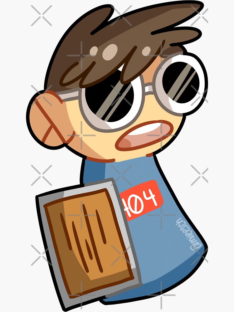 "blob boi georgenotfound" Sticker for Sale by miieesch | Redbubble