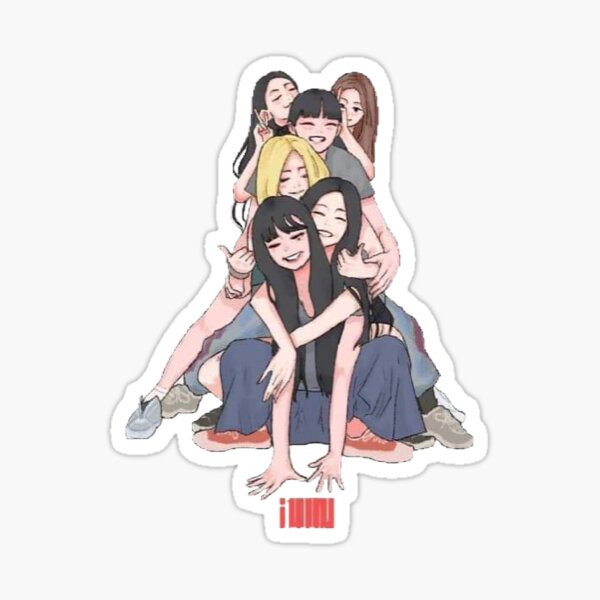 "(G)I-dle" Sticker for Sale by AestheticBear | Redbubble