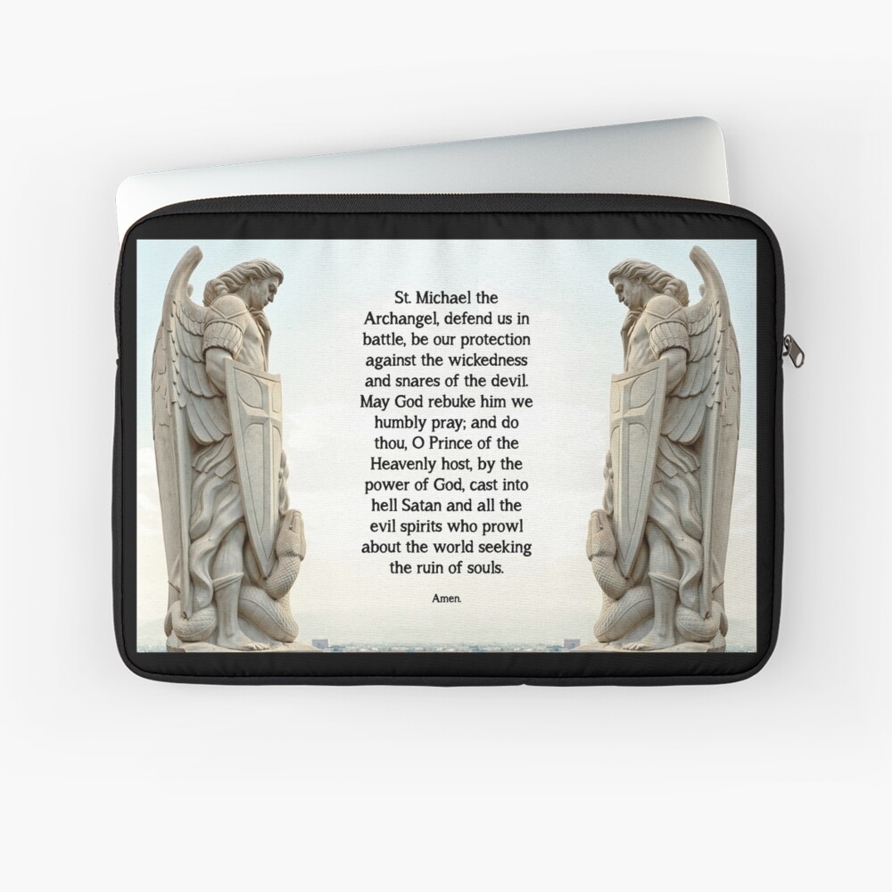 "St. Michael Prayer - 3" Poster for Sale by The-CRT-Shop | Redbubble