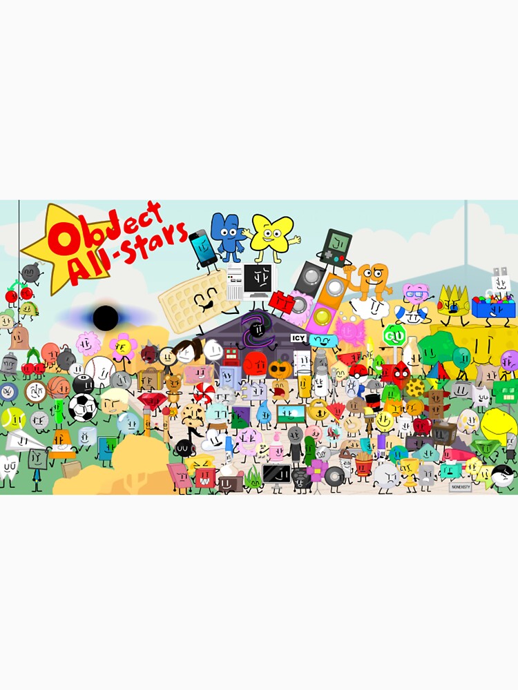 "Object-All-Stars Poster" T-shirt for Sale by Gamebuilder2000 ...