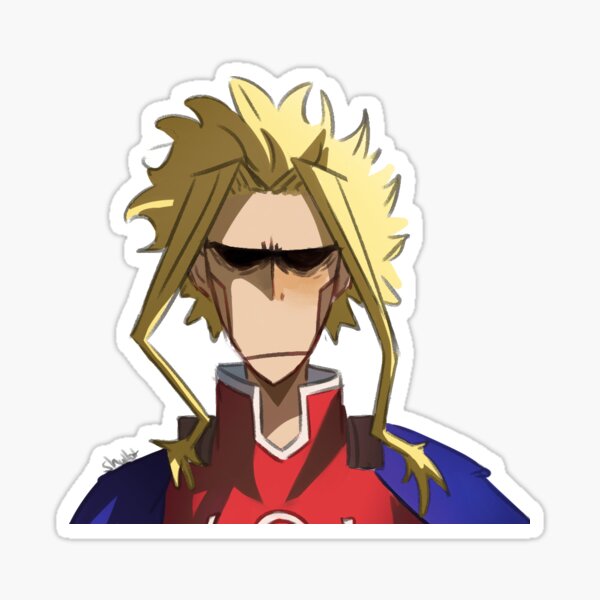 "BNHA All Might" Sticker for Sale by shallotart | Redbubble