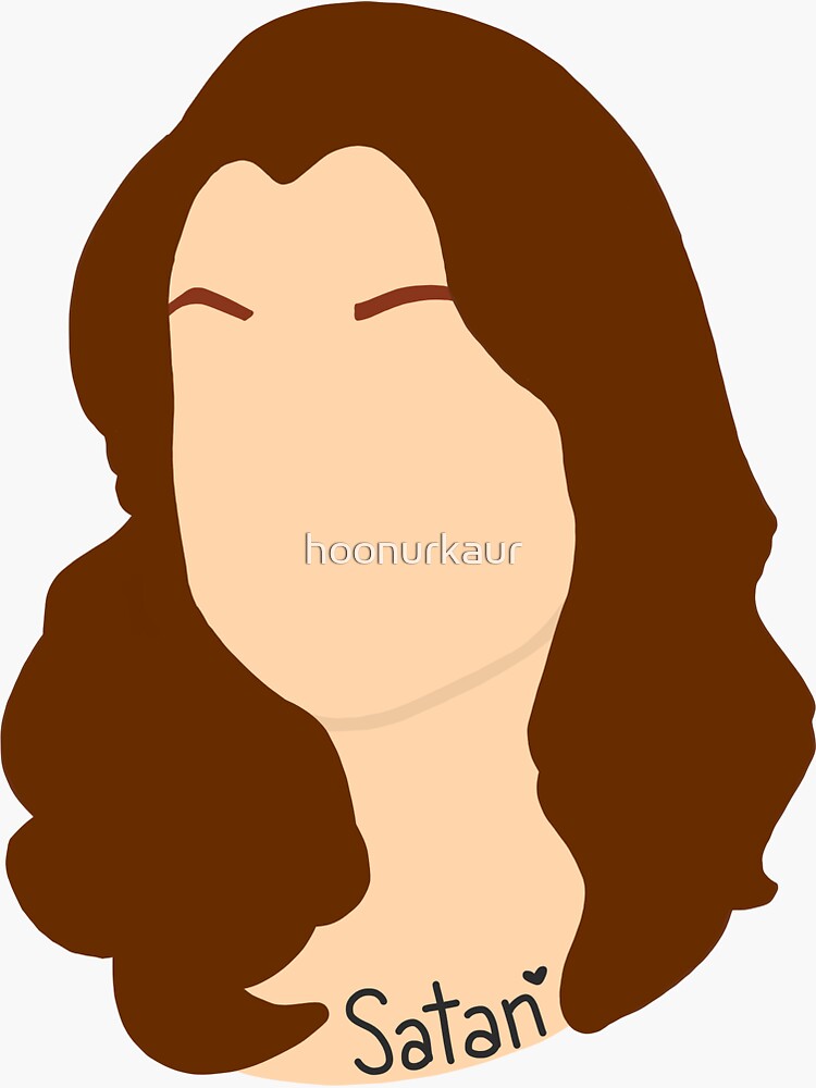 "Addison Montgomery" Sticker by hoonurkaur | Redbubble