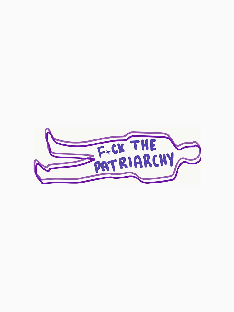 "purple f*ck the patriarchy sticker" T-shirt for Sale by reillytoo ...