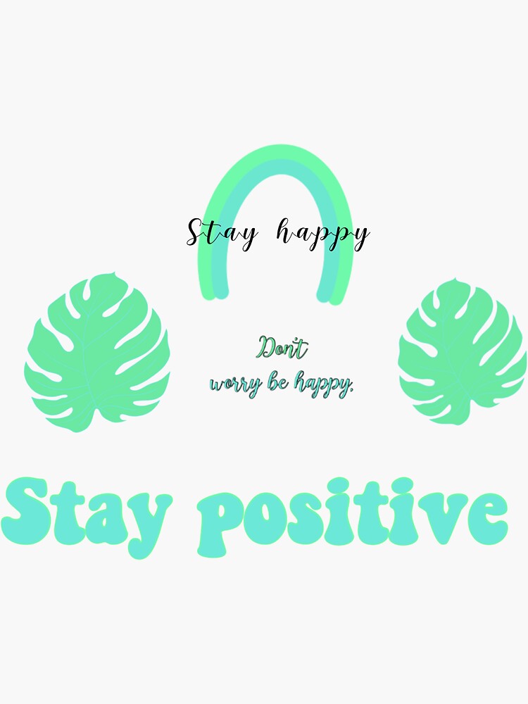 "Positive vibes sticker pack " Sticker by MSonogan | Redbubble