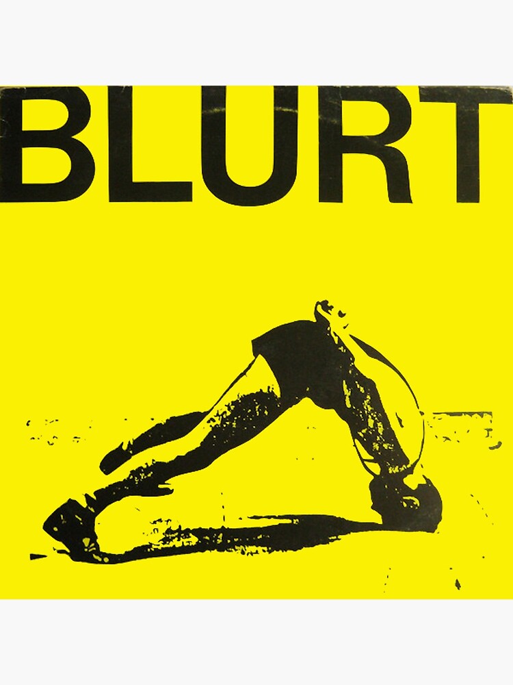 "Blurt" Poster for Sale by Dawson-Designs | Redbubble