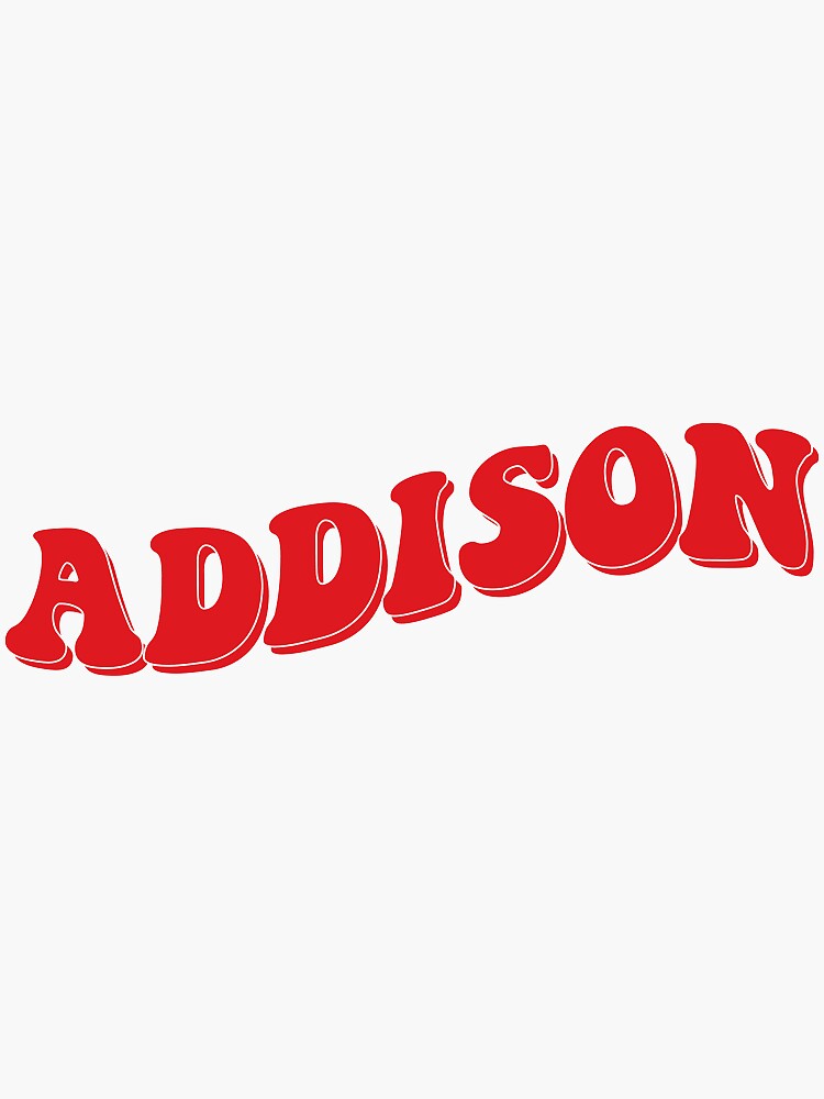 "Addison rae" Sticker von rubyaesthetic | Redbubble