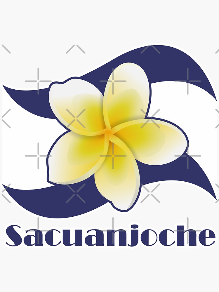 "Sacuanjoche" Sticker by Beto-Mejia | Redbubble