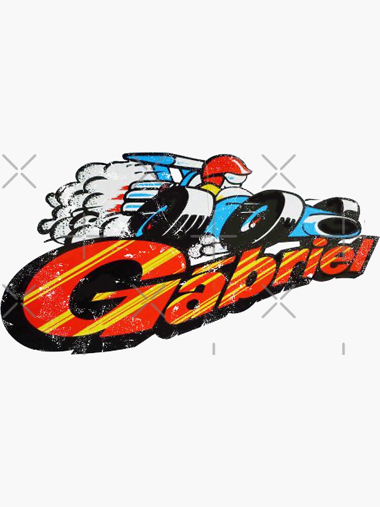 "Gabriel Shocks" Sticker for Sale by Retrorockit | Redbubble