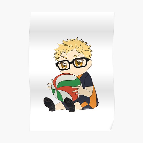 "Tsukishima " Poster for Sale by Yume-no-yame | Redbubble
