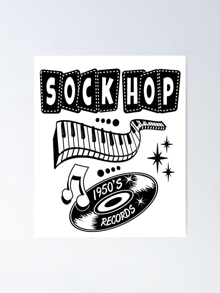 "1950s Sock Hop Party 50s Rockabilly Vintage Rock and Roll Music ...