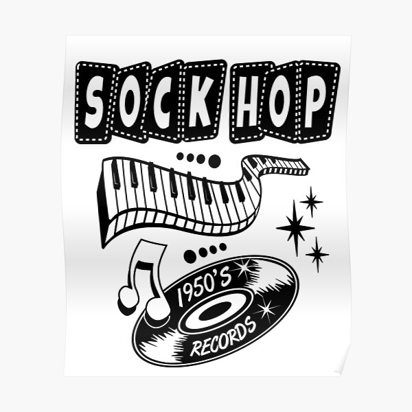 "1950s Sock Hop Party 50s Rockabilly Vintage Rock and Roll Music ...