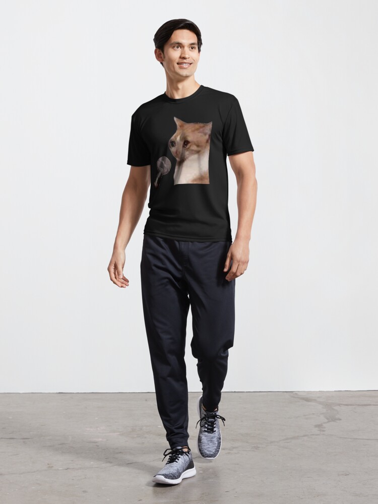 "Crying Cat Microphone Meme (Black) - Crying Cat Meme Crying Cat ...