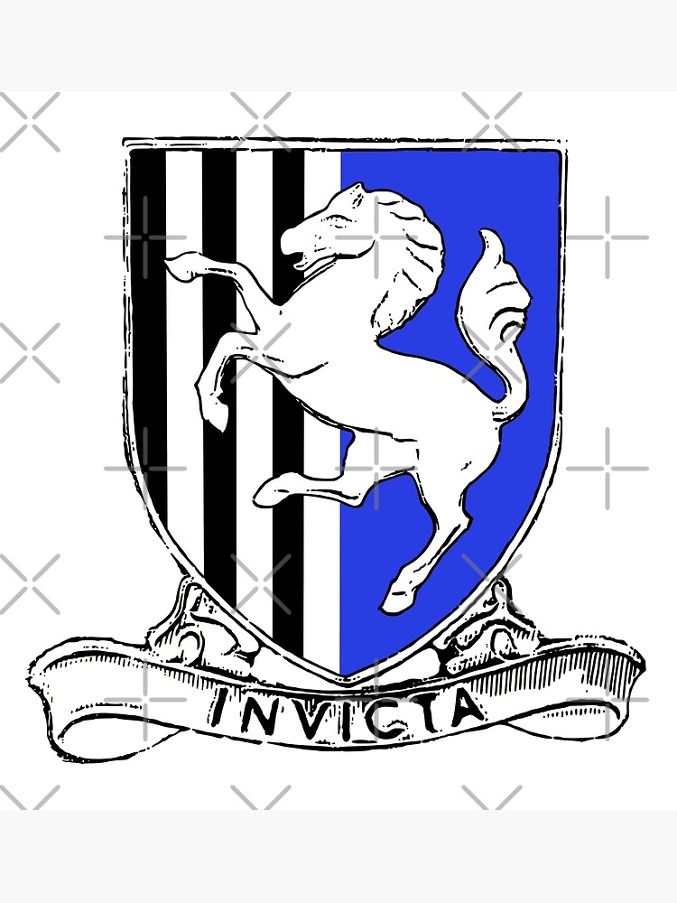 "Kent Invicta, Blue" Photographic Print by sirglennbo | Redbubble