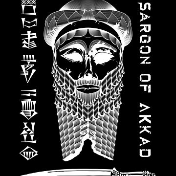 "Sargon Akkadian" Sticker for Sale by Dingir ENKI | Redbubble