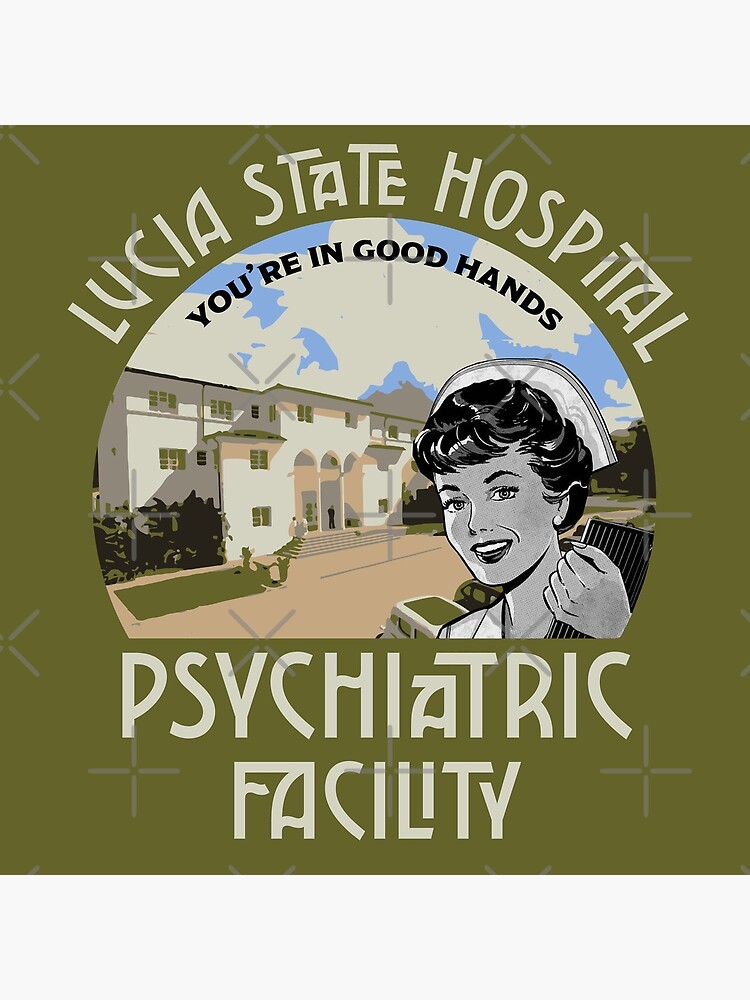 Lámina fotográfica «Lucia State Hospital - Nurse Rachet - Divertidos ...