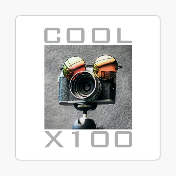 "Cool X100" Sticker by arthatbeat | Redbubble