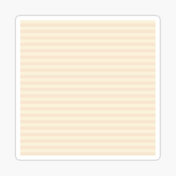 "Pastel Yellow Stripes Pattern" Sticker by heyitsclara | Redbubble