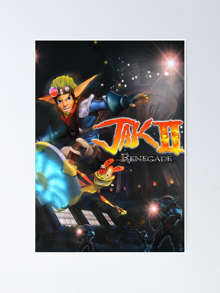 "Jak 2 Renegade JetBoard " Poster for Sale by DaxterMaster | Redbubble