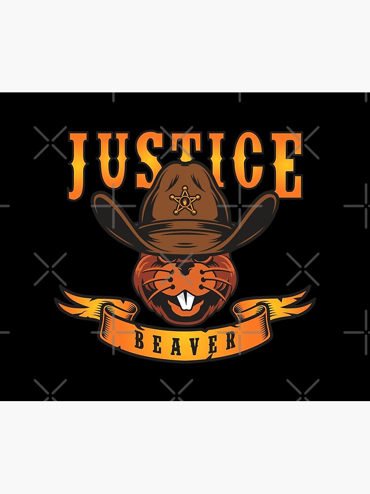 "Justice Beaver" Poster for Sale by livetogether | Redbubble