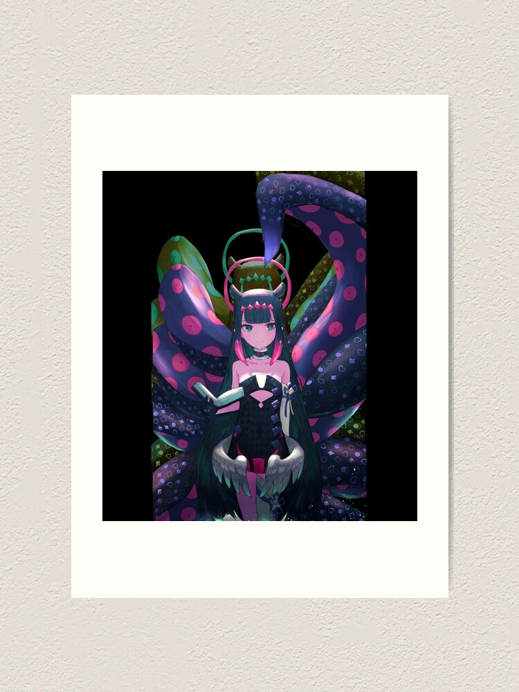"Ninomae Inanis (Hololive EN VTuber)" Art Print for Sale by BluesZero ...