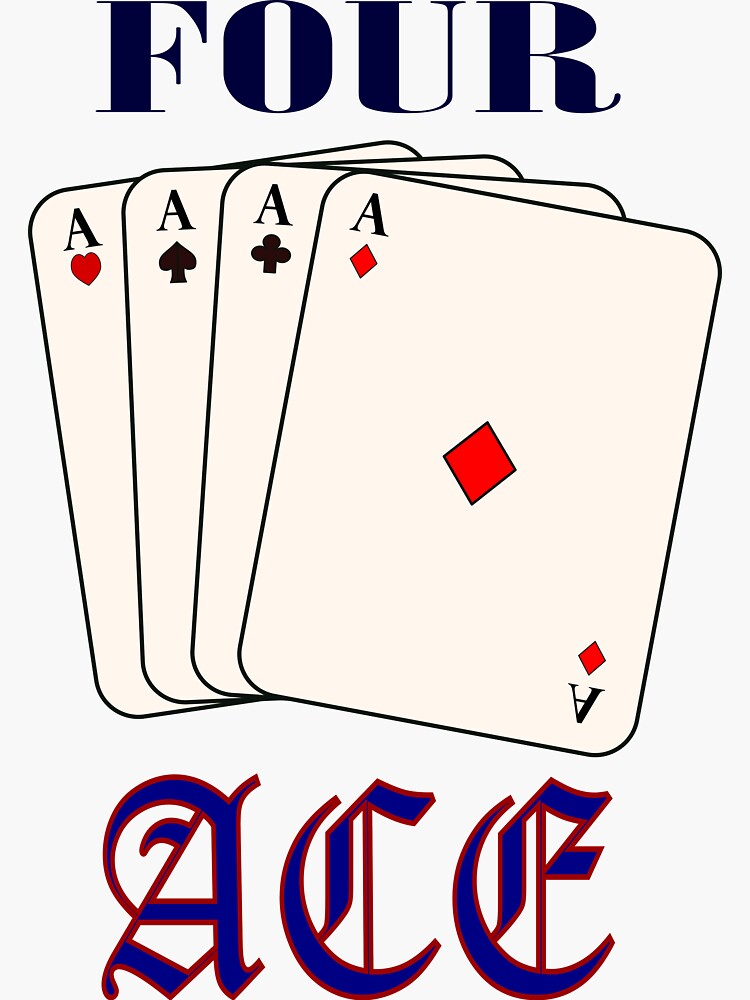 "Ace Card" Sticker for Sale by bensar27 | Redbubble