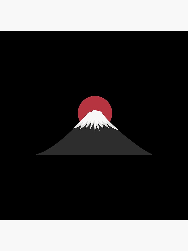 Mount Fuji Mt Fuji Mountain Fuji Mt. Fuji Japanese Mountain Red Sun Red ...