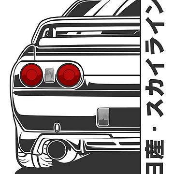 "Nissan Skyline R32 GTR" Art Print for Sale by idrdesign | Redbubble