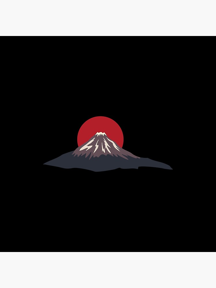 Mount Fuji Mt Fuji Mountain Fuji Mt. Fuji Japanese Mountain Red Sun ...