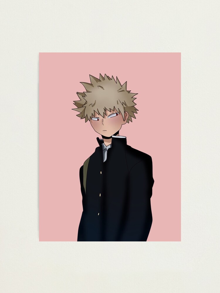 "Soft BNHA Katsuki Bakugou Design" Photographic Print by kazukiyama ...