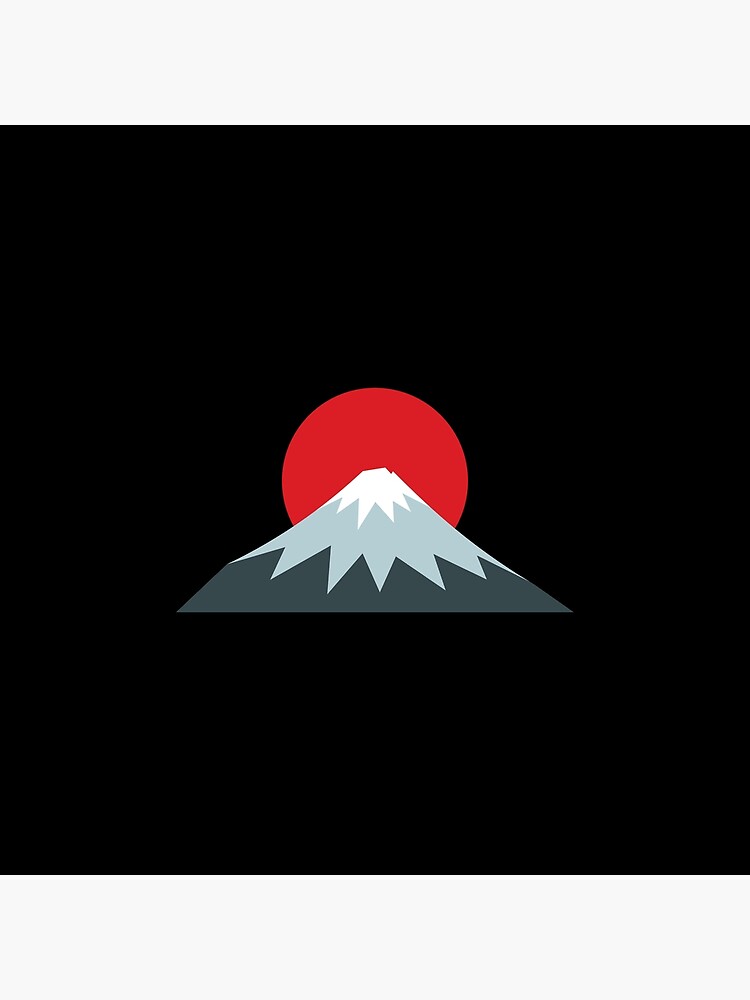Mount Fuji Mt Fuji Mountain Fuji Mt. Fuji Japanese Mountain Red Sun ...