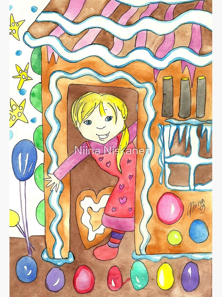 "Welcome To The Gingerbread House" Poster for Sale by fairychamber ...