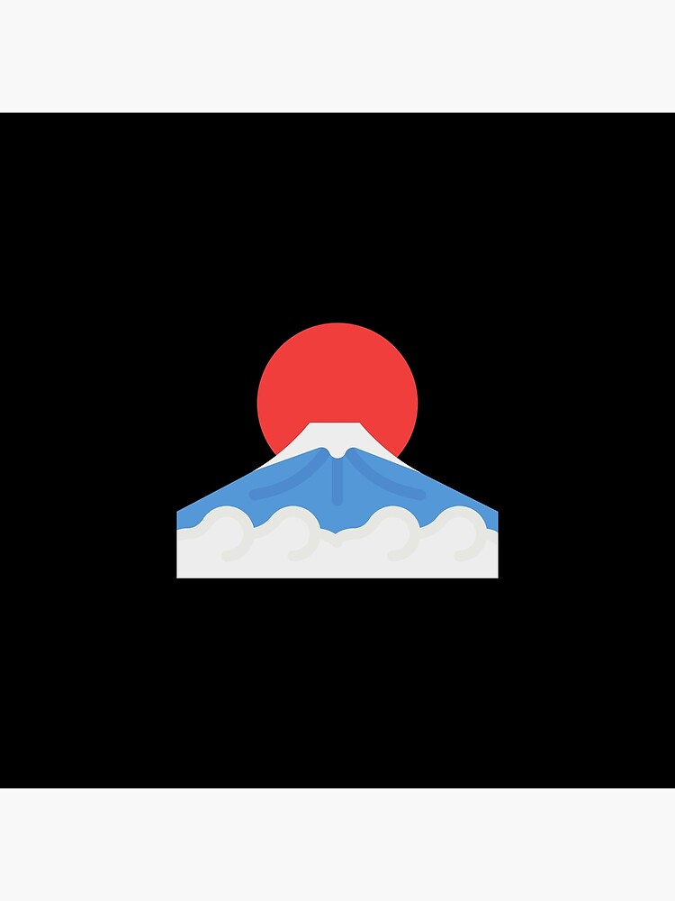 Mount Fuji Mt Fuji Mountain Fuji Mt. Fuji Japanese Mountain Red Sun Red ...