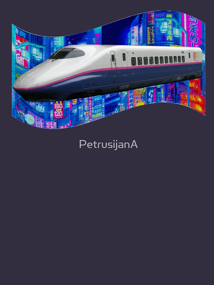 "Shinkansen E2" T-shirt for Sale by PetrusijanA | Redbubble ...