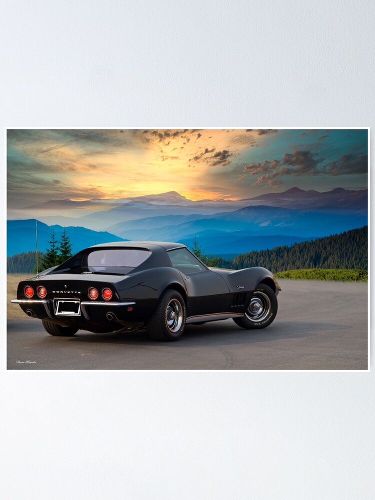 "1968 Chevrolet C3 Corvette Stingray" Poster by DaveKoontz | Redbubble