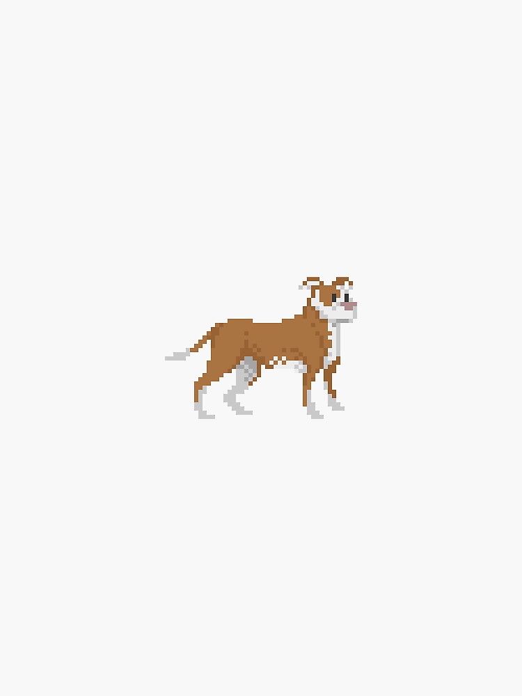 "American Stafford" Sticker by Maxilian | Redbubble